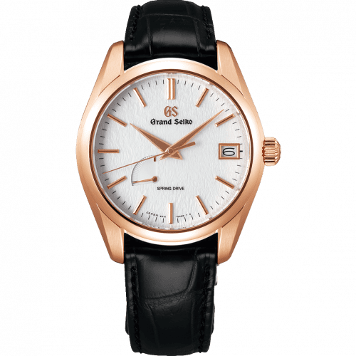 Grand Seiko Spring Drive Pink Gold / Snowflake / Strap SBGA292 ...