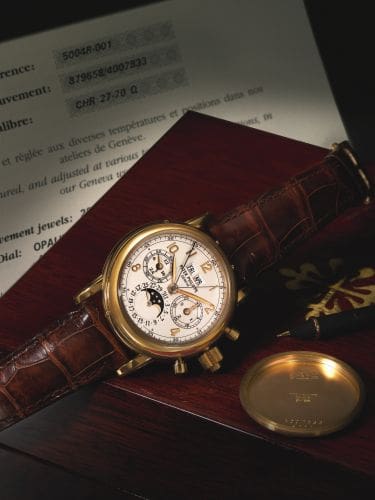 Patek Philippe Perpetual Calendar Split Seconds Chronograph 5004 Rose ...