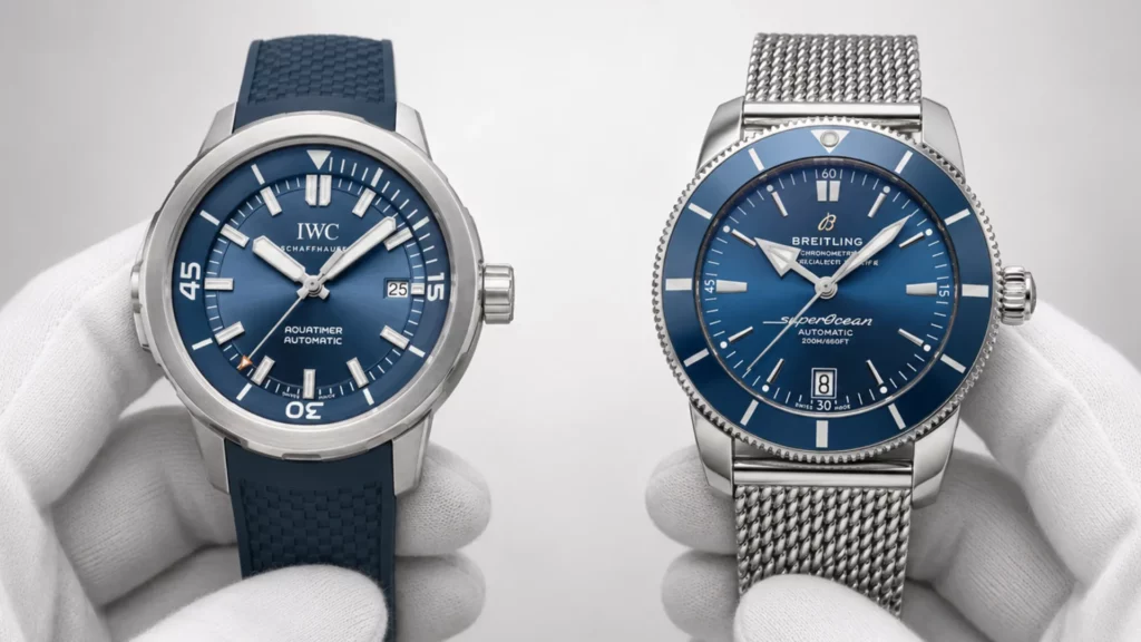 IWC Aquatimer vs Breitling Superocean: Which Diver Wins?