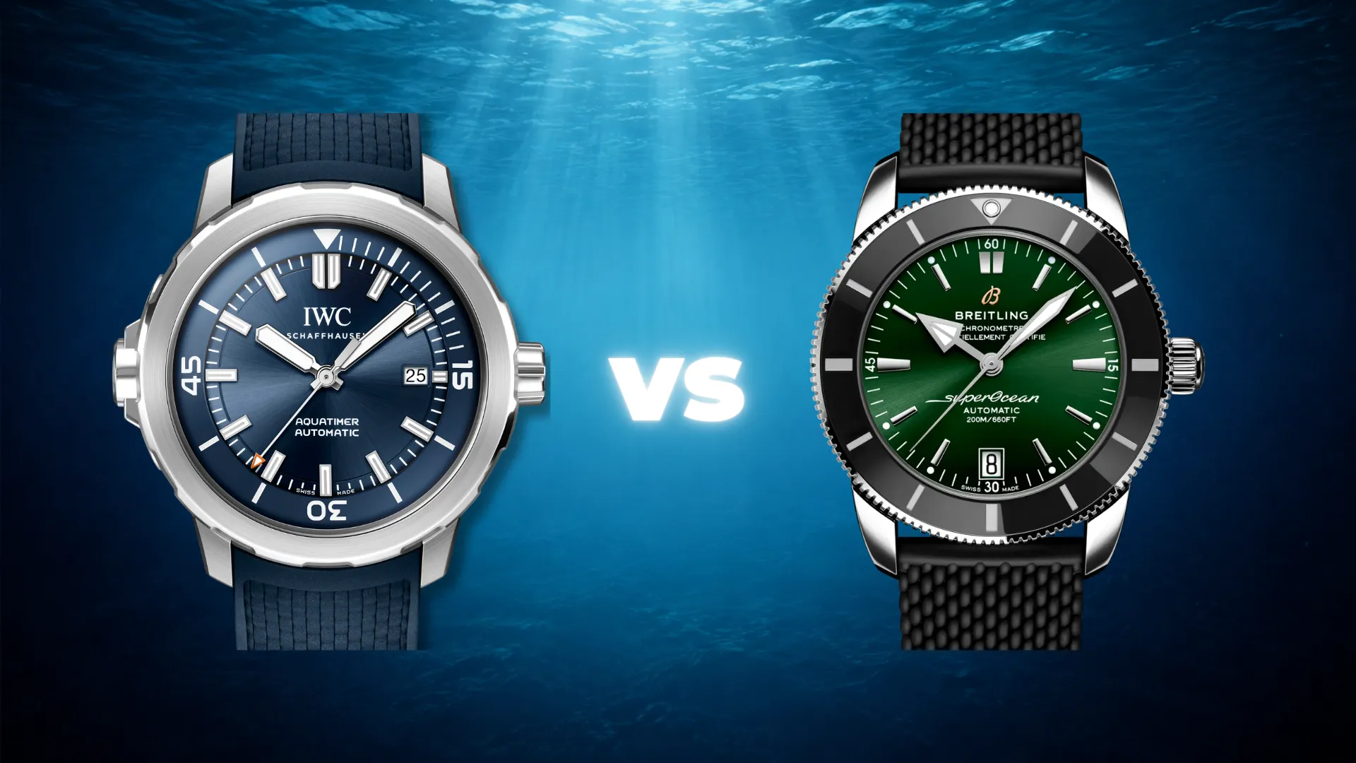 IWC Aquatimer vs Breitling Superocean: Which Diver Wins?